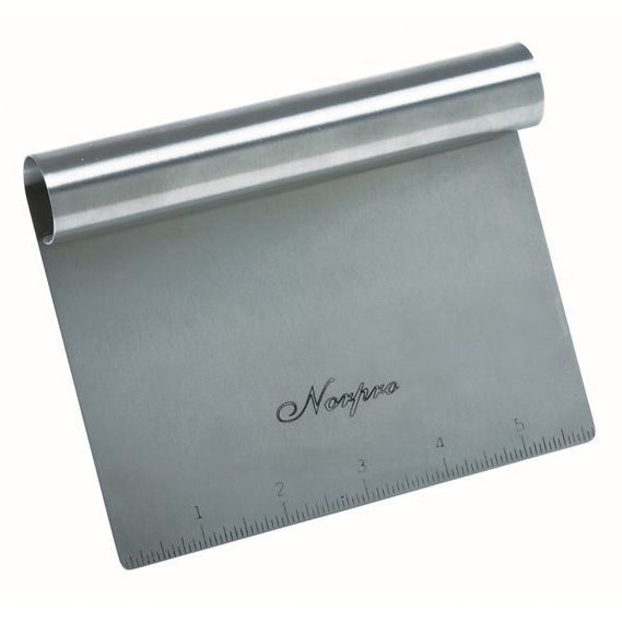 Norpro Stainless Steel Scraper - Natasha's Baking