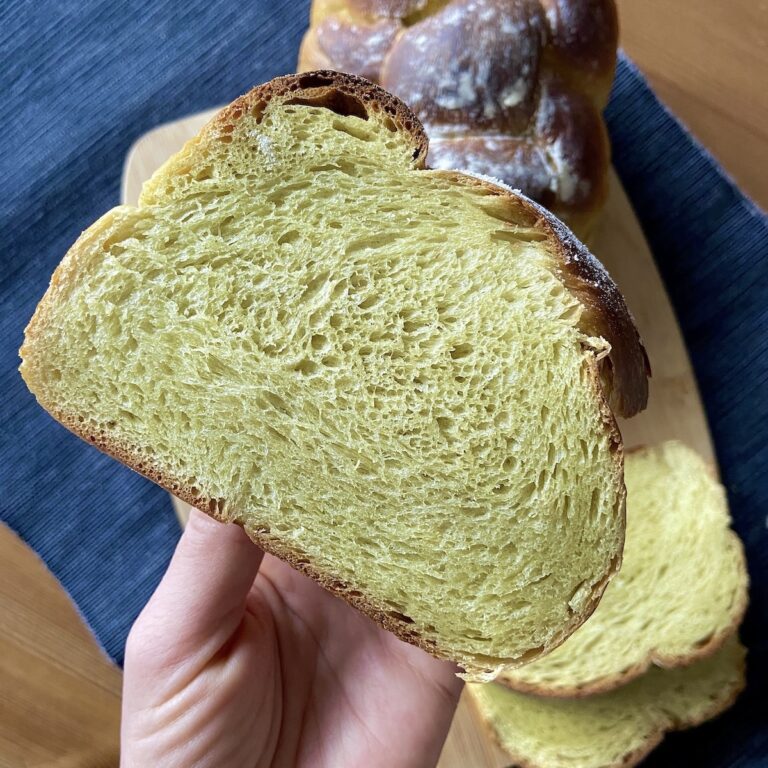 Sweet Avocado Brioche Sourdough Loaf - Natasha's Baking