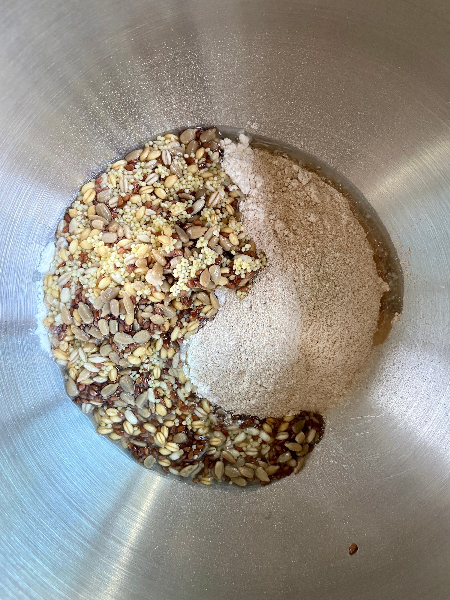 Artisan Whole Grain Bread - Natasha's Baking