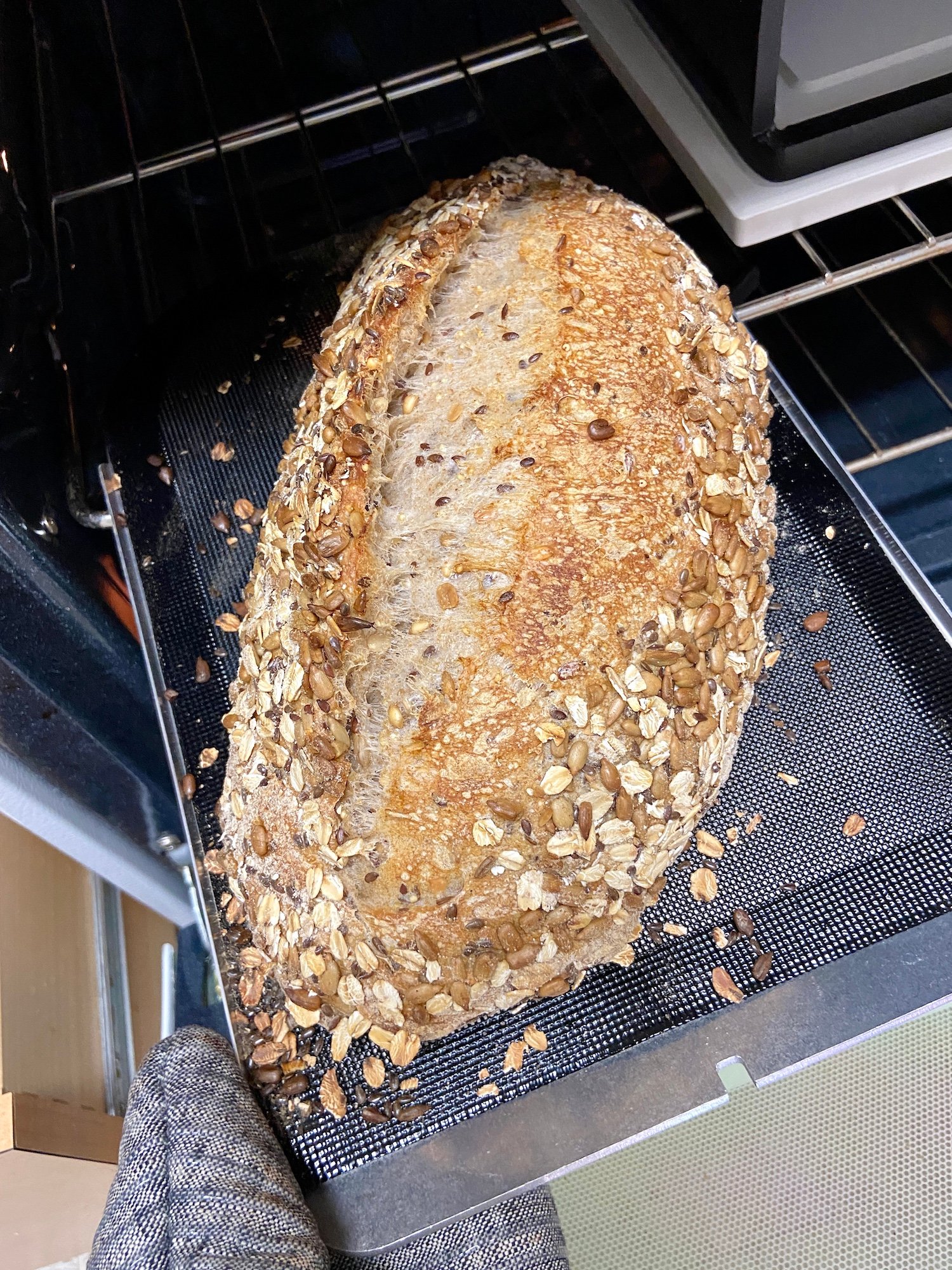 Artisan Whole Grain Bread - Natasha's Baking