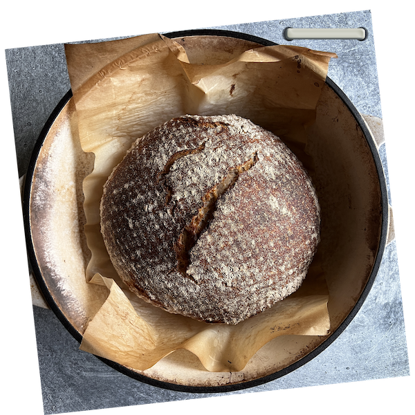 Sourdough Miche - Natasha's Baking