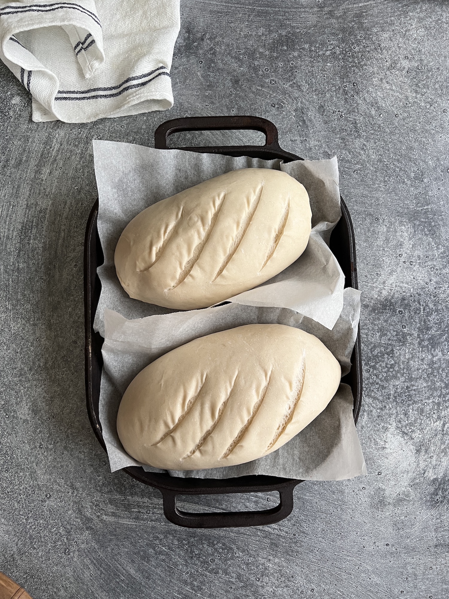 Baton Bread with Sourdough - Natasha's Baking