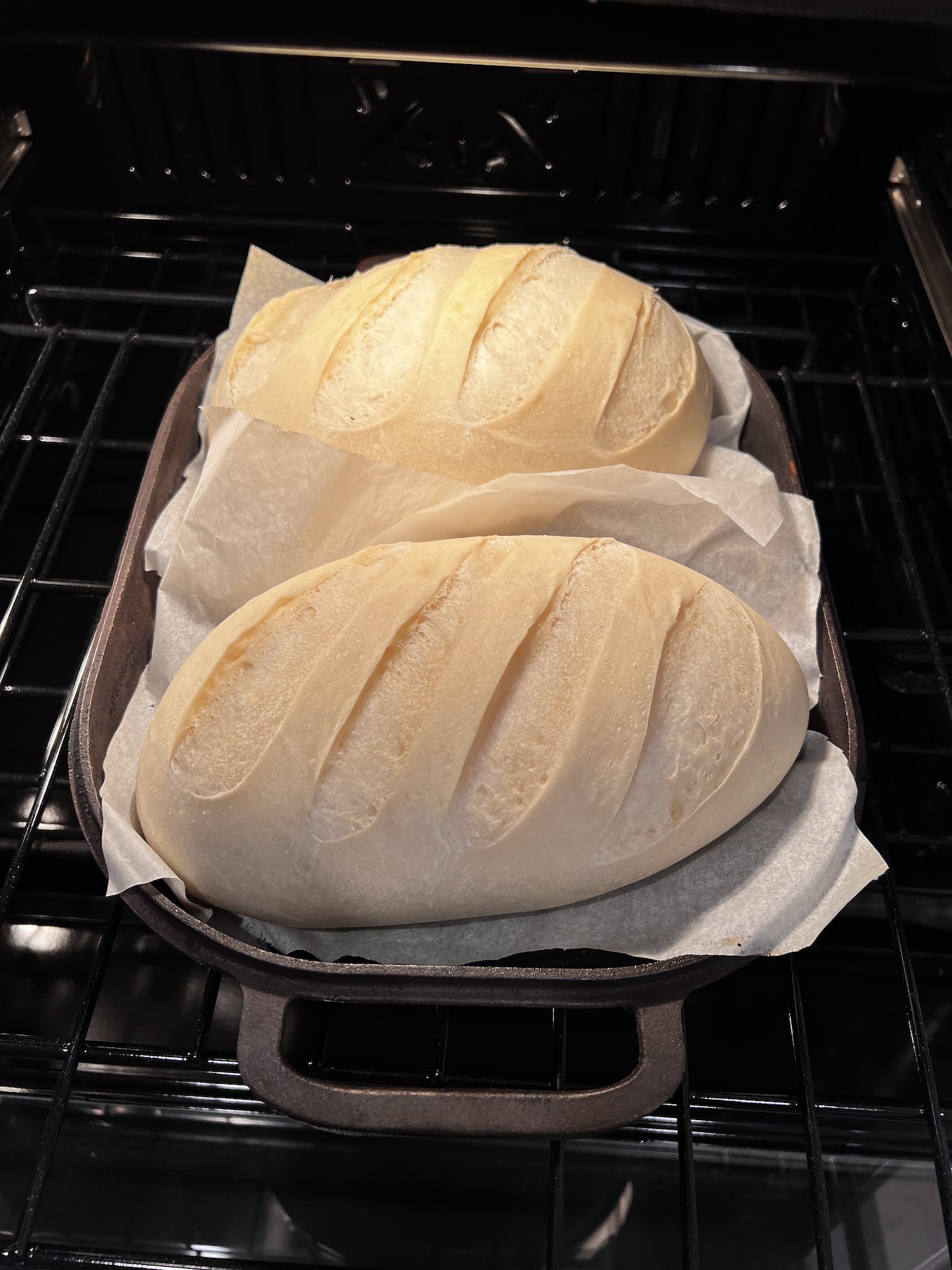 Baton Bread with Sourdough - Natasha's Baking