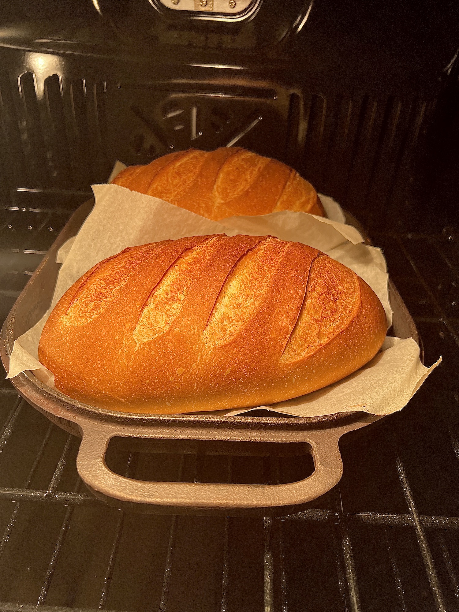Baton Bread with Sourdough - Natasha's Baking